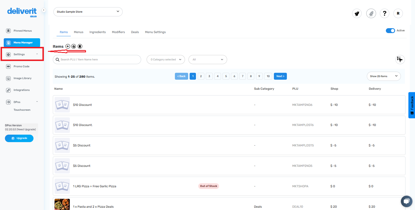 How to Update Available Suburbs for Online Ordering (Deliverit Studio)